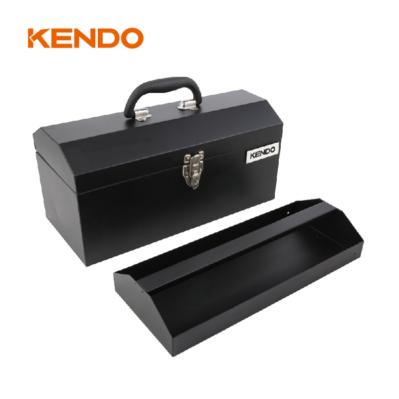 16" Black Metal Tool Box With Lock from China manufacturer - SAAME Tools