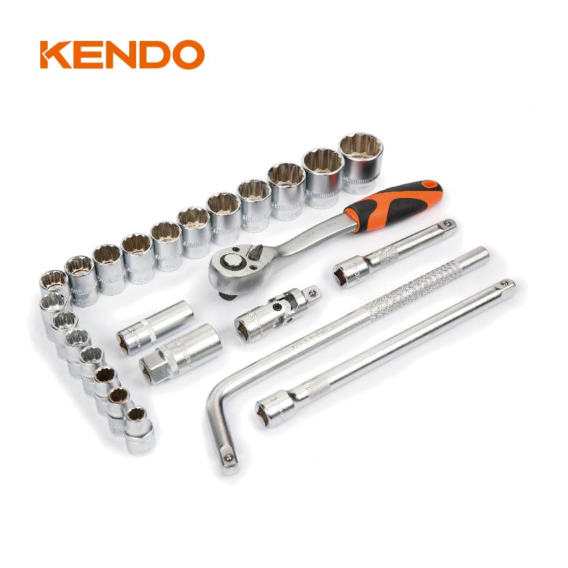 26pc 1/2" Socket Set from China manufacturer - SAAME Tools