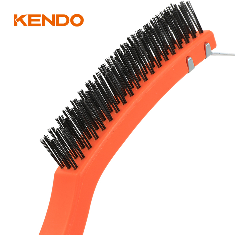 Steel Wire Brush with Scraper from China manufacturer - SAAME Tools