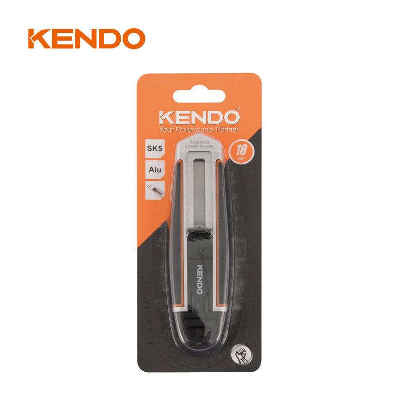 Safety Auto Retracting Snap-Off Knife Aluminium Alloy Body With Non ...